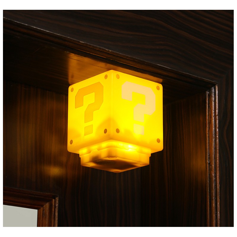 LAMPARA MARIO BROS LUZ LED y SONIDO ORIGINAL